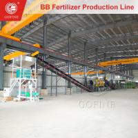 China Simple BB Fertilizer Manufacturing Line With Bulk Blending Fertilizer Plant for sale