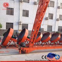 China 1-2T/H NPK Fertilizer Production Line / Disc Granulator Ball Making Machine for sale