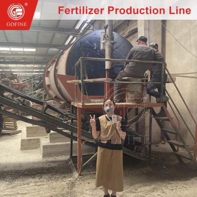 China Automated Inorganic Compound Fertilizer Batching & Pelletizing Line for sale