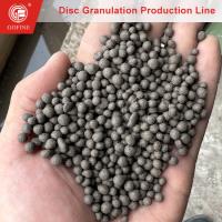 China Chicken Manure Cow Dung Disc Granulator Organic Fertilizer Production Line Equipment for sale