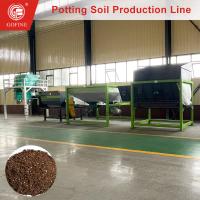 China Coconut Peat Potting Mix Manufacturing Plant Organic Fertilizer Mixing Production Line for sale