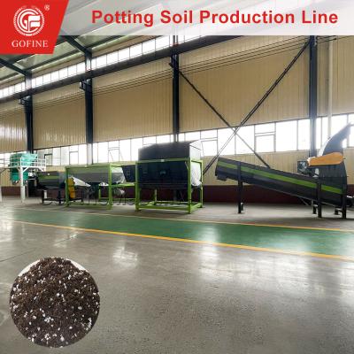 China Organic Fertilizer Production Line Potting Soil Mixing Machine for sale