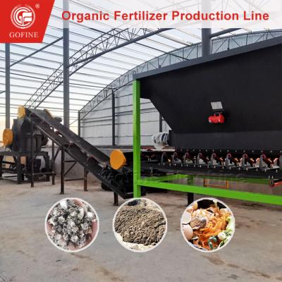 China India Municipal Waste Machinery Organic Fertilizer Manufacture Equipment for sale