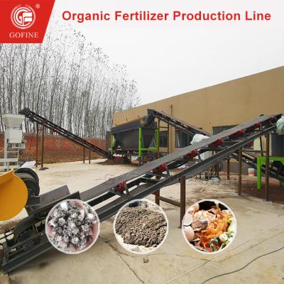 China Complete Molasses Residue Production Machine Composting Fertilizer Production Line for sale