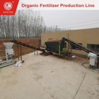 China Thailand Chicken Waste Compost Powder Fertilizer Manufacturing Production Line for sale