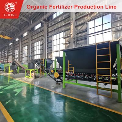 China Agri Fertilizer Production Line Sewage Sludge Composting Equipment Manufacturers for sale