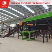 China Widely Used Sewage Sludge Processing Equipment Organic Compost Production Line for sale