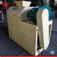 China Fully Automatic Double Roller Granulator , Counter Roller Fertilizer Granulation Equipment for sale
