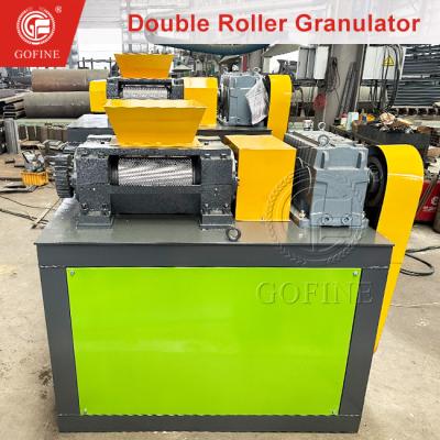 China Double Roller Press Type Dry Powder Fertilizer Granulator Machine for sale