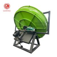 China 95% Granulation Rate Disc Fertilizer Granulator Carbon Steel Material Customizable for sale