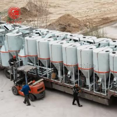 China Automatic Feed Grinder And Mixer Processing Machine 1.5kw For Continuous Production for sale