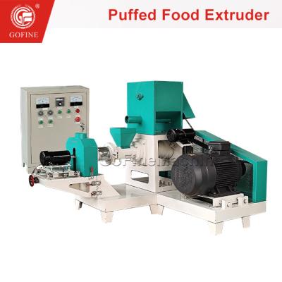 China Double Screw Corn Puffs Snacks Processing Machine Food Extruder Manufacturers for sale