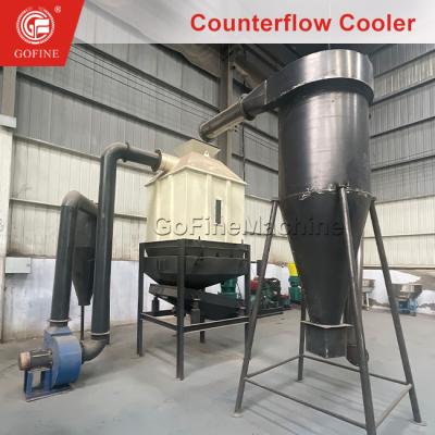 China 1-20t/h Poultry Feed Production Line Pellet Cooling Machine for sale