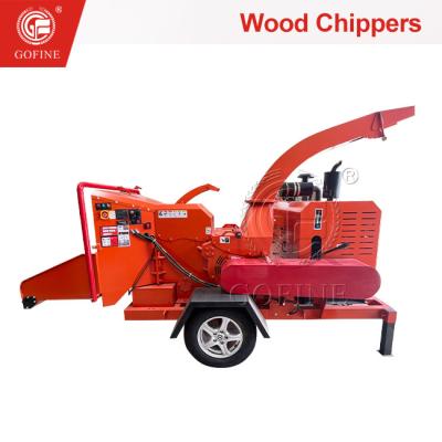 China Mobile Heavy Duty Wood Chipper For Branches  3000r/min for sale