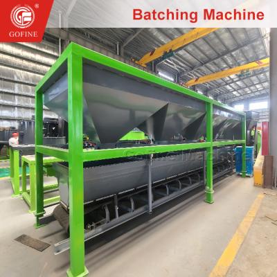 China Fully Automatic 6 Hoppers Batching System Fertilizer Batching Machine for sale