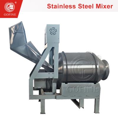 China Durable Industrial Mixing Equipment Fertilizer Blender Machine for Bulk Solids Chemical Blending for sale
