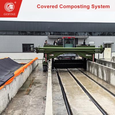 China Nano-Membrane Sealed Fermentation Compost Organic Fertilizer Machine for sale