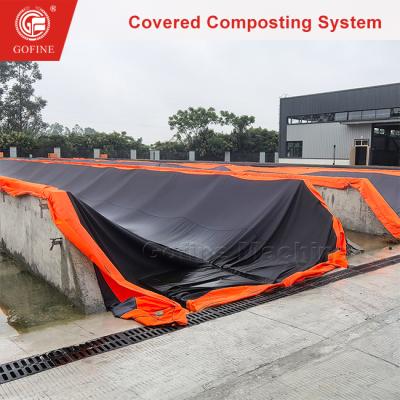 China Efficient Nano-Membrane Cover Composter with 4-6% NPK Content Output for sale