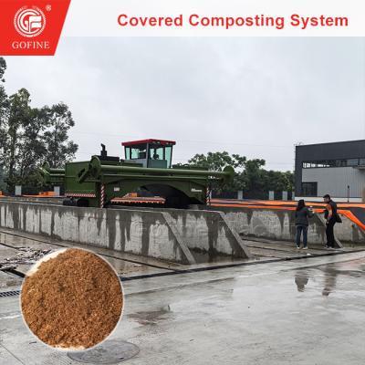China Crop Straw Membrane-Covered Composting System for Organic Fertilizer for sale
