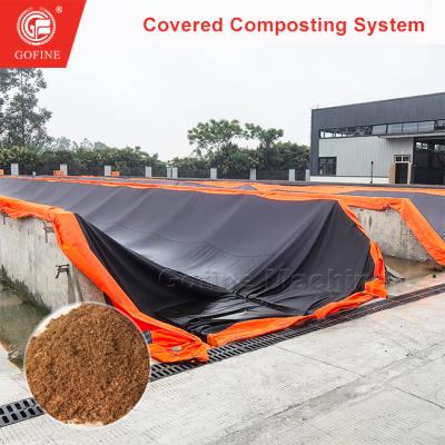China Organic Waste Fertilizer Making Nano Membrane Cover Compost Maker for sale