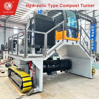 China Commercial Municipal Composting Organic Fertilizer Turner Machine for sale