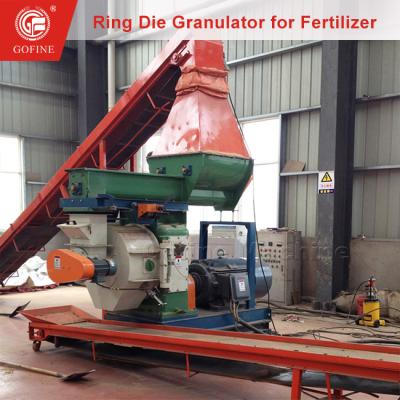 China Industrial Ring Die Organic Fertilizer Granulator for Animal Manure Pelleting for sale