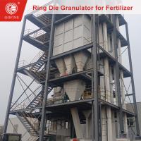 China Heavy-Duty Vertical Ring Die Granulator For Npk & Compost Processing for sale