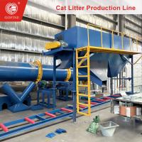China Full Automatic 3TPH Cat Litter Line Integrated with Rapid Cooling System for sale
