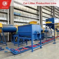 China Full Automatic 3TPH Cat Litter Line Integrated with Rapid Cooling System for sale