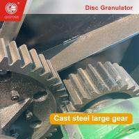 China Bio Fertilizer Granulator Machine / Mineral Powder Disc Granulator Machine for sale