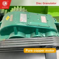 China Bio Fertilizer Granulator Machine / Mineral Powder Disc Granulator Machine for sale