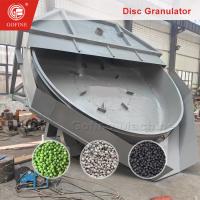China Low Labour Intensity Fertilizer Granulator Machine , Disc Granulator Machine for sale