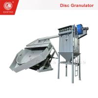 China 7.5kw Power Fertilizer Granulating Machine Pan Granulator Machine Overall Disc Structure for sale