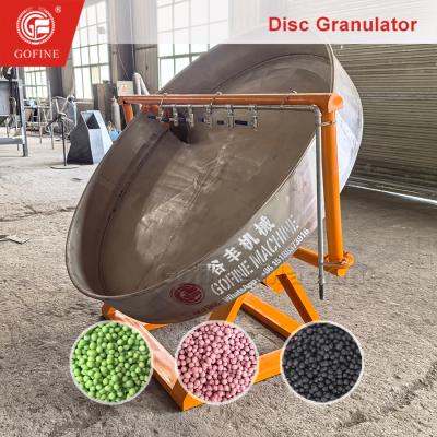 China Disc Organic Fertilizer Production Machine 4kw Power 2000kg/H Capacity for sale