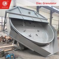 China 3-8mm Granule Size Pan Disc Organic Fertilizer Granulator Fertilizer Making Machine for sale