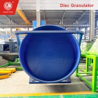 China Round Granules Disc Granulator Compound Organic Fertilizer Granulator Equipment for sale