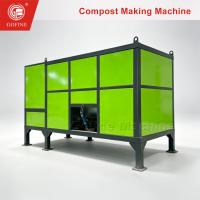 China Fully Automatic PLC Organic Fertilizer Composting Machine 30 m3 for sale