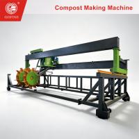 China Eco Friendly Wheel Type Impeller Compost Blender for Cow Dung for sale