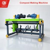 China Full Hydraulic Variable Frequency Compost Making System for Chicken Manure for sale