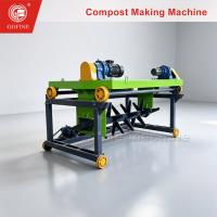 China Chain Plate Trough Type Organic Compost Processing Machine for sale