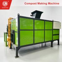 China 55-65°C Constant Temp Composter Machine for Chicken Manure for sale