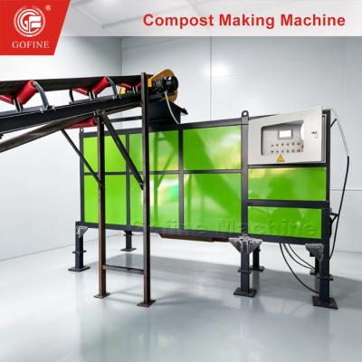China 75°C High Temp Heat Insulation Composting Equipment for Cow Dung for sale
