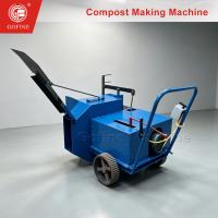 China Mushroom Substrate Turner, Walk Behind Diesel Compost Turning Machine for Local Mushroom Farms for sale