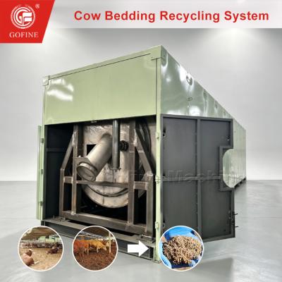 China How to Recycle Cow Dung into Bedding: Automatic Bedding Recovery System for sale