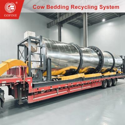 China Cow Manure Bedding Recovery System for Commercial Organic Fertilizer Production for sale