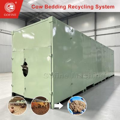 China Commercial Cow Manure Bedding Recovery System & Organic Fertilizer Pre-Treatment Unit for sale