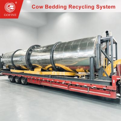 China Zero-Waste Cow Dung Bedding Processing Unit and Fertilizer Pre-Treatment Machine for sale