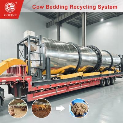 China Factory Price Cow Manure Bedding Recovery System for Large Dairy Farms for sale