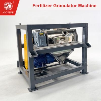 China SS316 Stainless Steel Double Roller Extrusion Granulator for Potash Rock Powder for sale