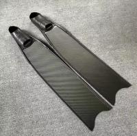 China Portable Flexible Carbon Fiber Freediving Fins Lightweight Long Fins For Freediving for sale